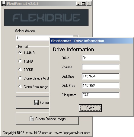 FlexiFormat | FlexiDrive - Floppy Drive Update